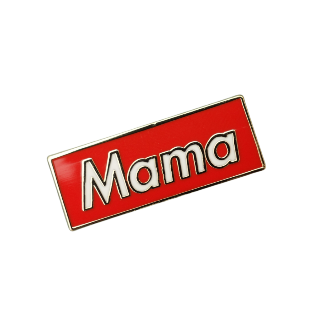 Red Mama Pin - No Milk Like Mama's® | Breastfeeding Gifts UK